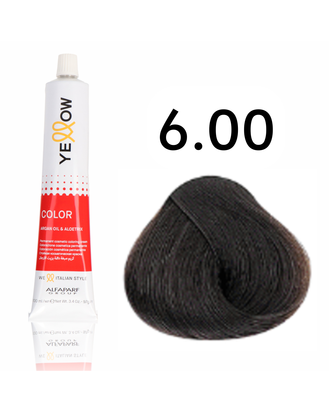 Yellow Color farba do włosów aloetrix 6/00 intensywny ciemny blond ...